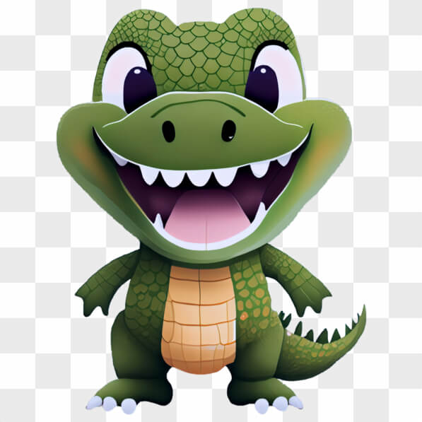 Download Cartoon Alligator PNGs Online - Creative Fabrica