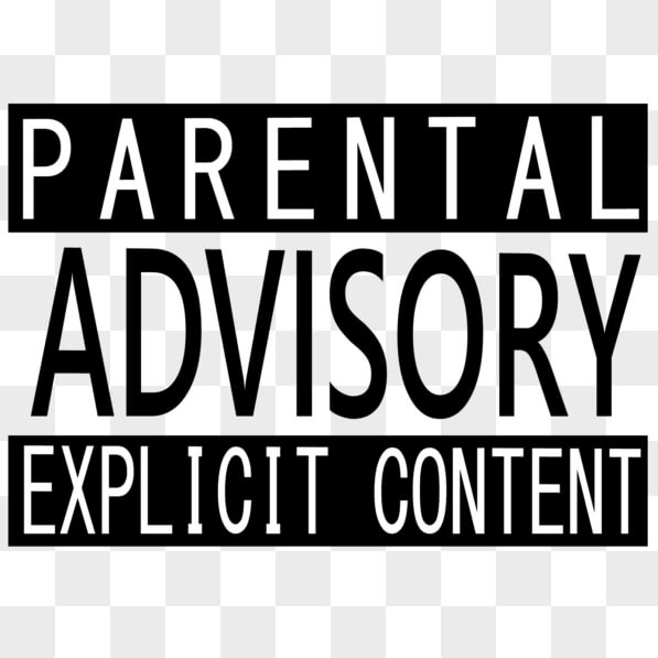 Download Parental Advisory Explicit Content Logo PNGs Online - Creative ...
