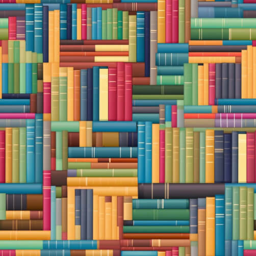 Download Colorful Books Seamless Pattern Patterns Online - Creative Fabrica
