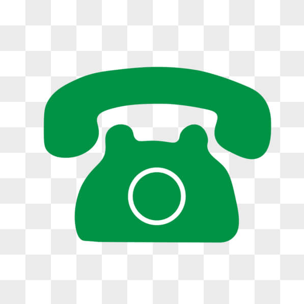 Download Green Telephone Icon with Buttons PNGs Online - Creative Fabrica