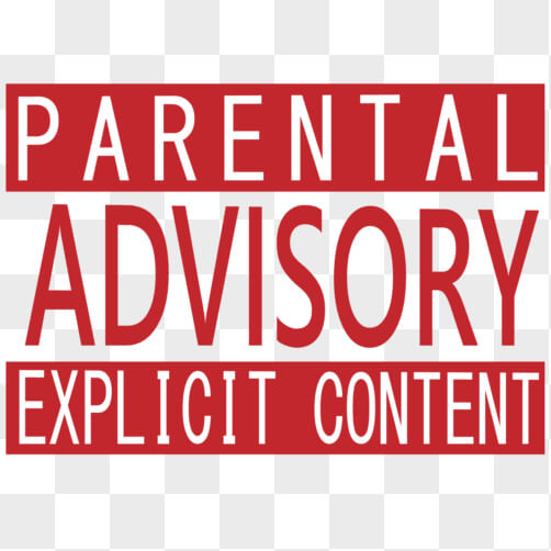 Download Parental Advisory Explicit Content Logo PNGs Online - Creative ...