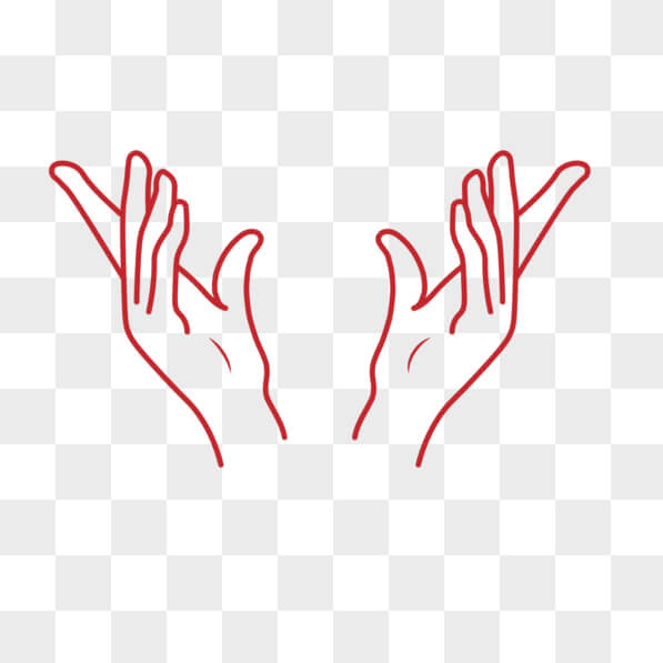 Download Upside-down Hand Gesture PNGs Online - Creative Fabrica