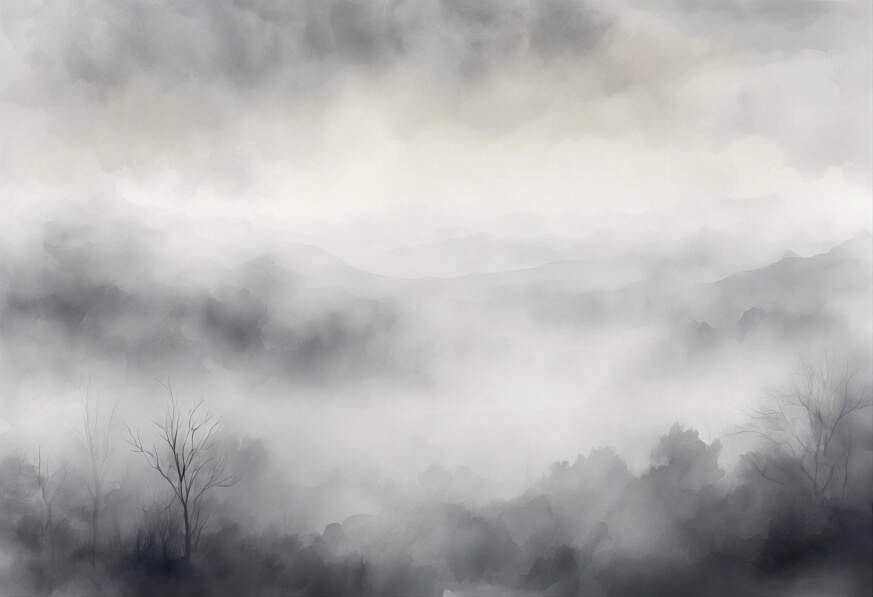 Download Abstract Painting: Foggy Landscape with Horse Backgrounds ...