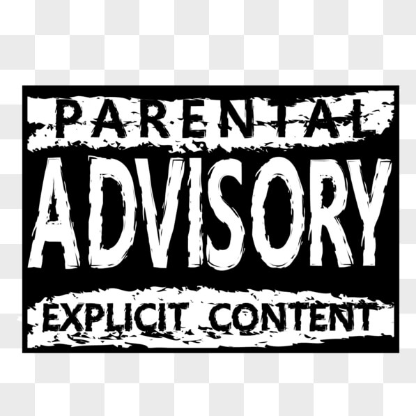 Parental Advisory PNG - Download Free & Premium Transparent Parental ...