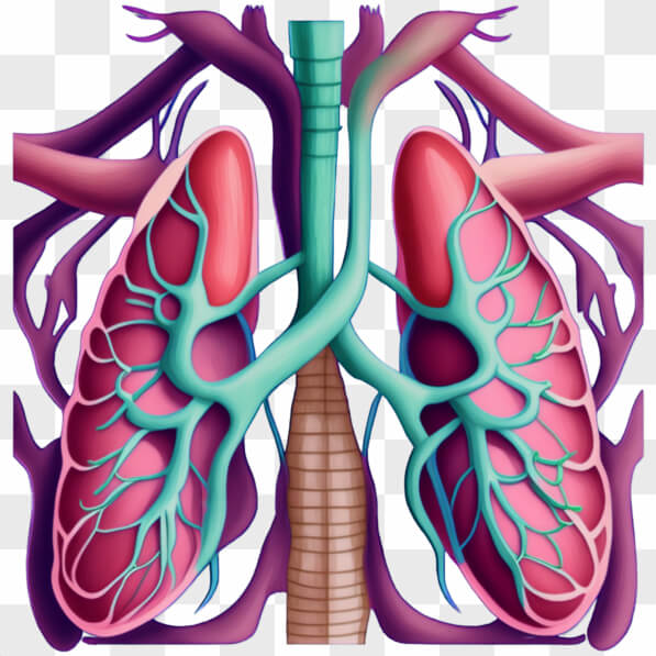 Download Human Lungs and Bronchial Tubes PNGs Online - Creative Fabrica