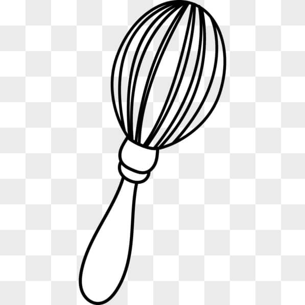 Download Whisk Outline Drawing PNGs Online - Creative Fabrica