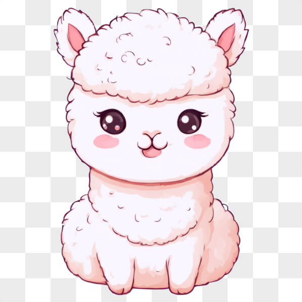 Download Kawaii Alpaca: Cute and Cuddly Animal Kawaii Online - Creative ...