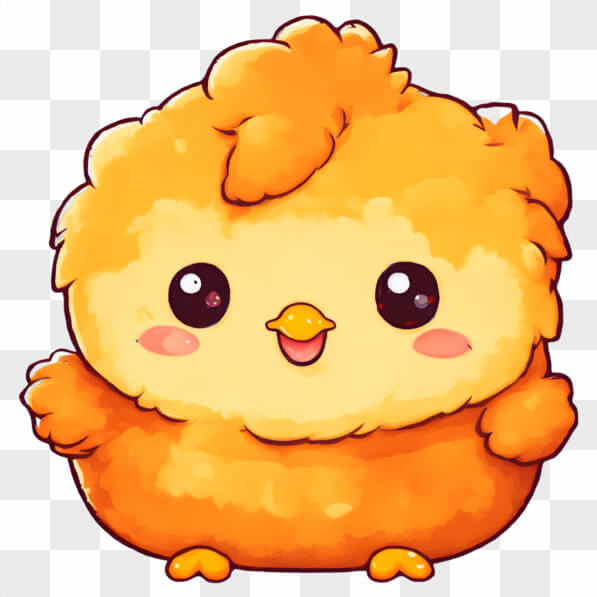 Download Kawaii Yellow Chicken Kawaii Online - Creative Fabrica