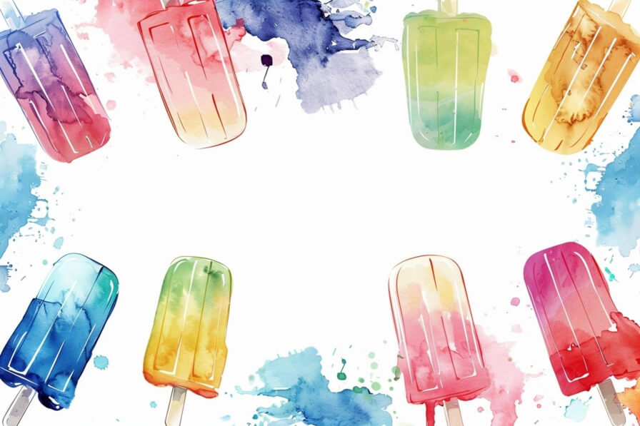 Descarga Colorido Círculo de Paletas de Helado Fondos En Línea ...