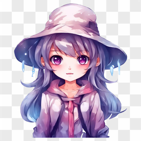 Download Kawaii Anime Girl with Ice on Face Kawaii Online - Creative ...