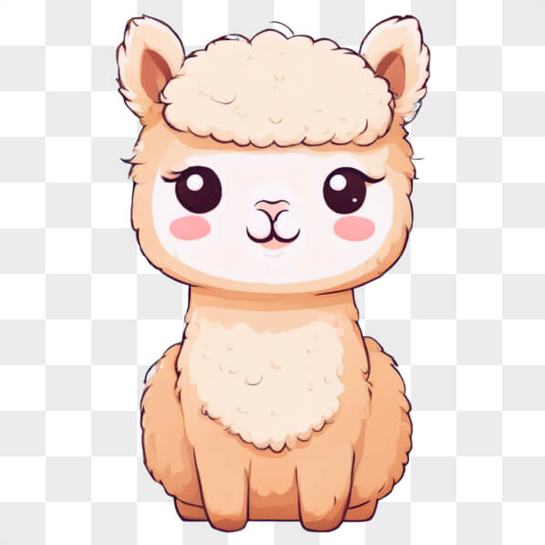Download Kawaii Alpaca - Adorable Animal Kawaii Online - Creative Fabrica