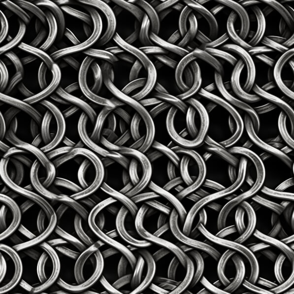 Download Black and Silver Chainmail Pattern Patterns Online - Creative ...