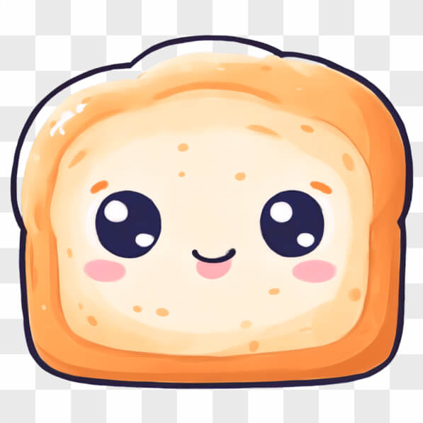 Download Kawaii Bread with Cute Faces and Big Eyes Kawaii Online ...