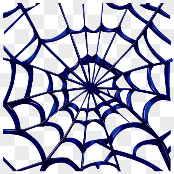 Download Blue Spider Web Design PNGs Online - Creative Fabrica