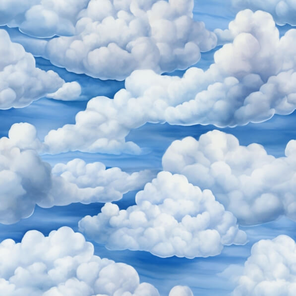 Download Seamless Pattern of White Clouds Patterns Online - Creative ...