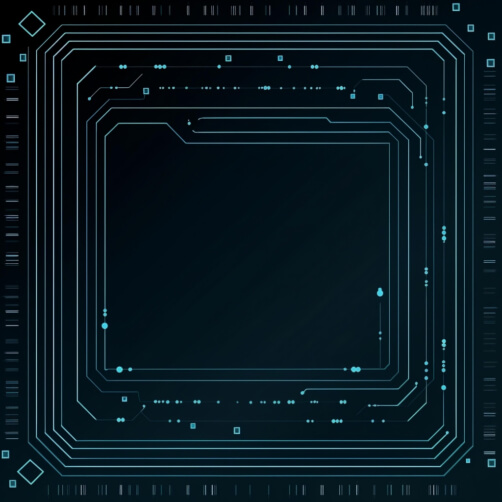 Download Electronic Circuit Board with Square Frame Backgrounds Online ...