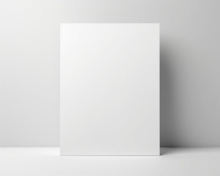 Descarga Póster blanco en blanco en pared vacía Mockups En Línea ...