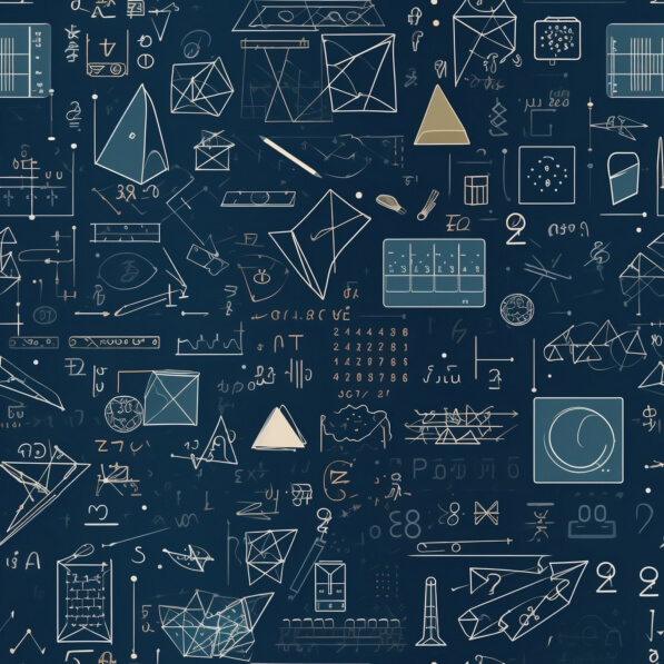 Descarga Símbolos Matemáticos en Fondo Azul Patrones En Línea ...