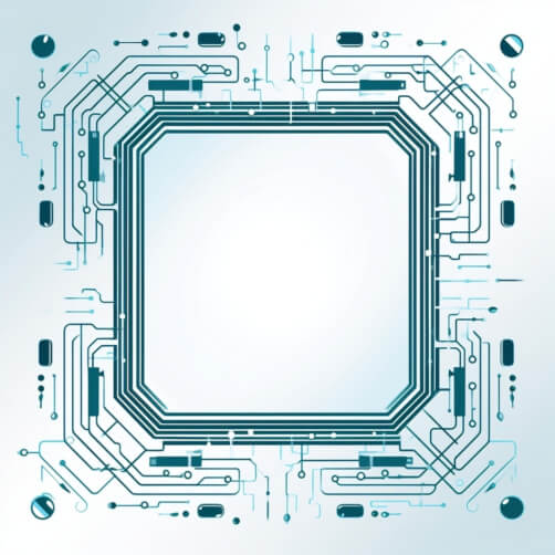 Download Electronic Circuit Board with Square Frame Backgrounds Online ...