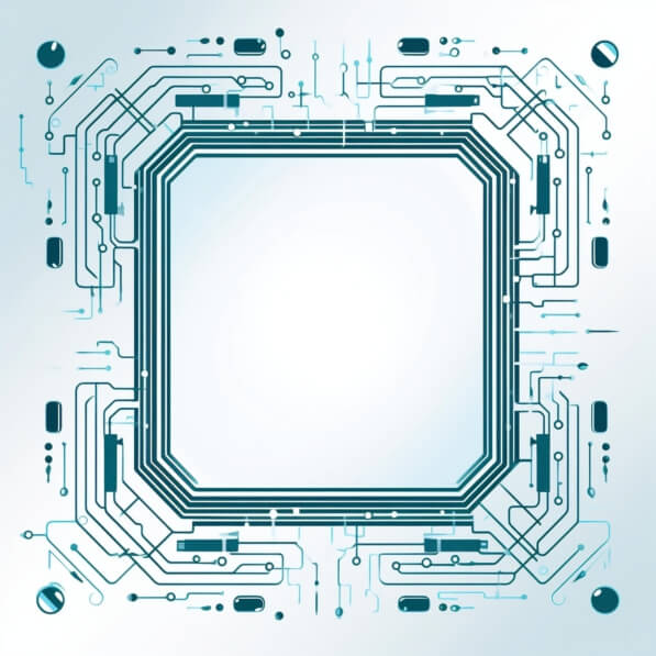 Download Electronic Circuit Board Frame with Square Backgrounds Online ...