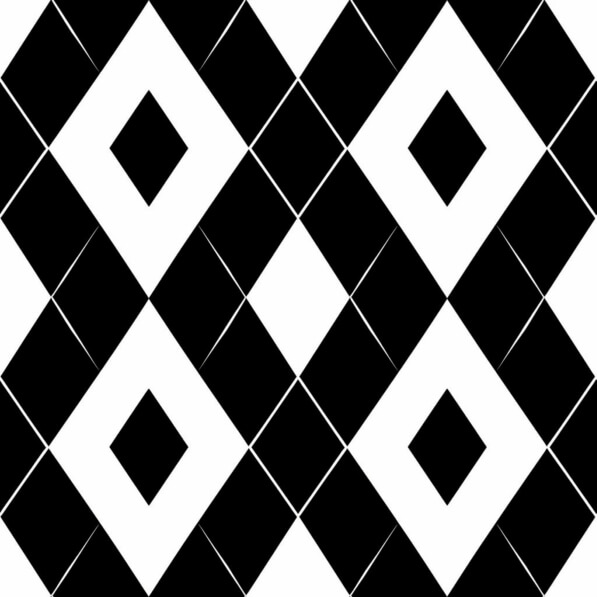 Download Black and White Argyle Pattern Patterns Online - Creative Fabrica