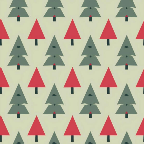 Download Seamless Christmas Tree Pattern Patterns Online - Creative Fabrica