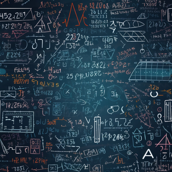 Download Mathematical Formulas and Equations on Blackboard Patterns ...