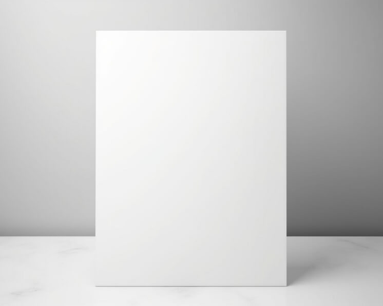 Descarga Maqueta de Póster Blanco en Blanco Mockups En Línea - Creative ...