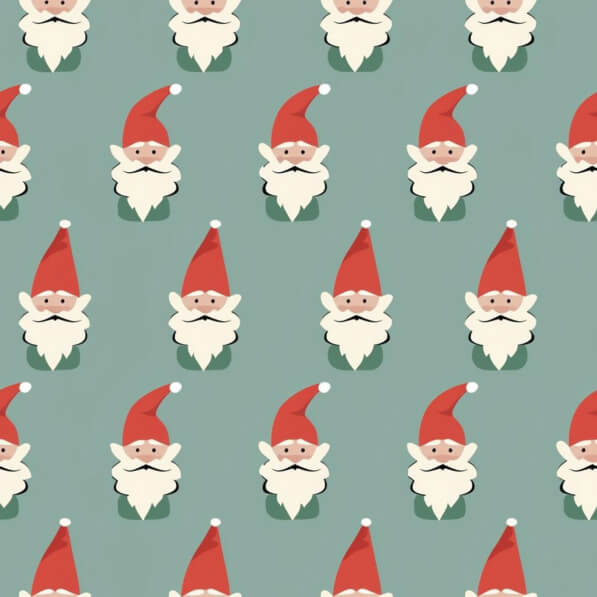 Download Santa Claus Seamless Pattern Patterns Online - Creative Fabrica