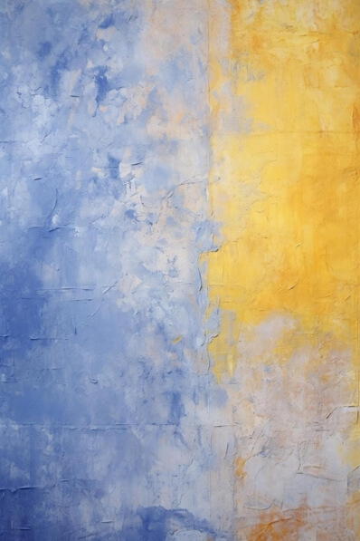 Download Abstract Schilderij met Blauwe en Gele Kleuren Achtergronden ...