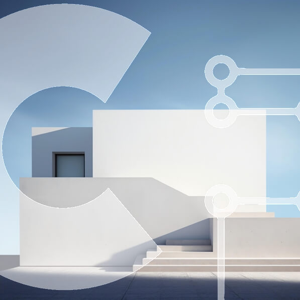 White Building with Steps in an Urban Setting stock photo | Creative ...