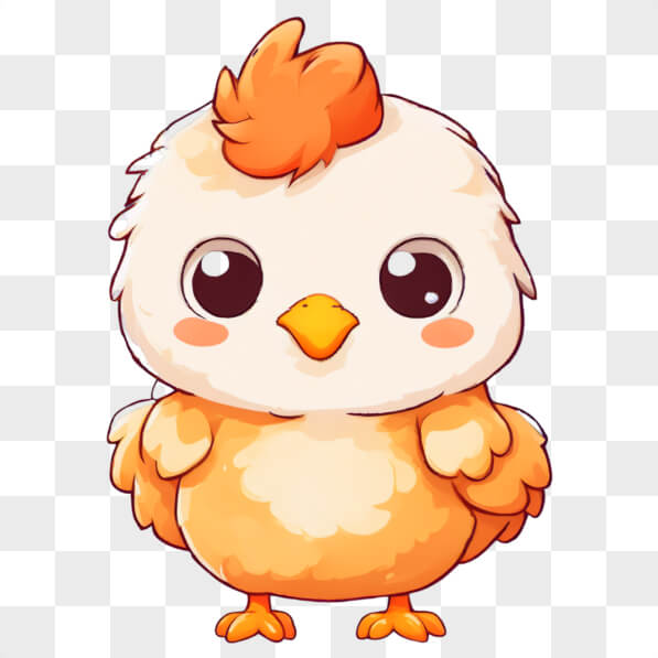 Download Kawaii Cartoon Chicken Illustration Kawaii Online - Creative ...