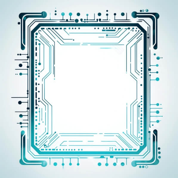 Download Electronic Circuit Board with Square Frame Backgrounds Online ...