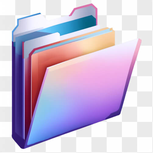 Aesthetic Folder Icon PNG - Download Free & Premium Transparent ...
