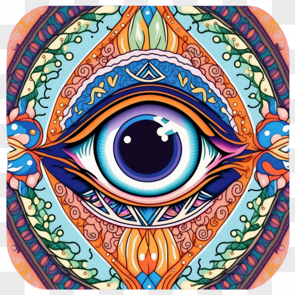 Download All-Seeing Eye App Icon PNGs Online - Creative Fabrica