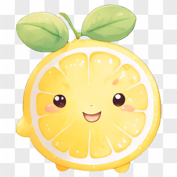 Download Kawaii Lemon: Cute Cartoon Fruit Design Kawaii Online ...