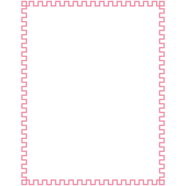 Download Pink Square Frame with White Lines Frames Online - Creative ...