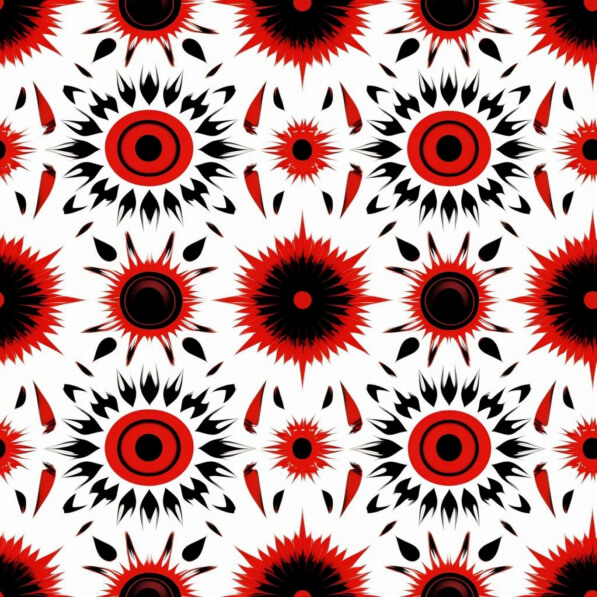 Download Red and Black Seamless Pattern Patterns Online - Creative Fabrica