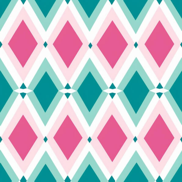Download Geometric Pattern with Pink, Green, and Teal Squares Patterns ...