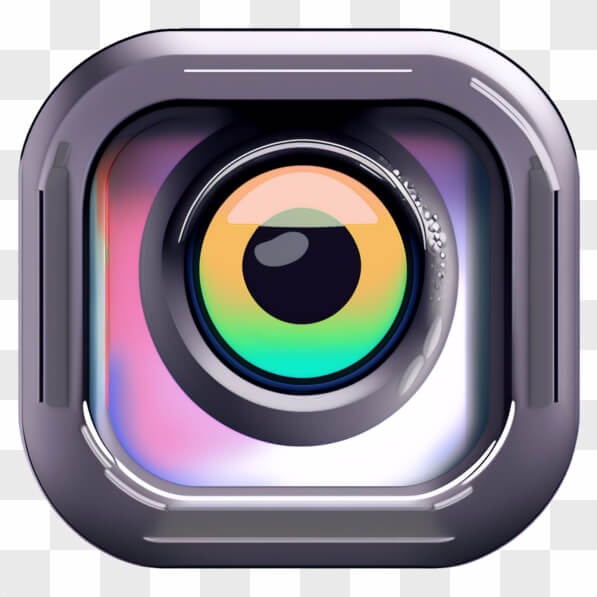 Download Colorful Camera App Icon PNGs Online - Creative Fabrica