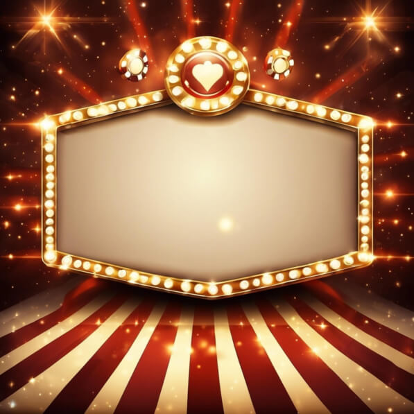 Descarga Carpa de Circo con Letrero de Marquesina Iluminado y Focos ...