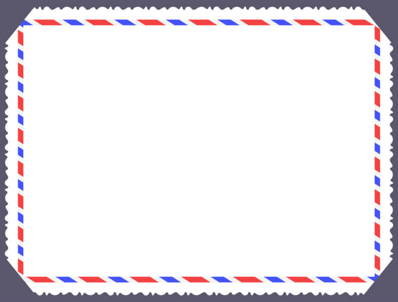 Download Red, White, and Blue Envelope Frames Online - Creative Fabrica
