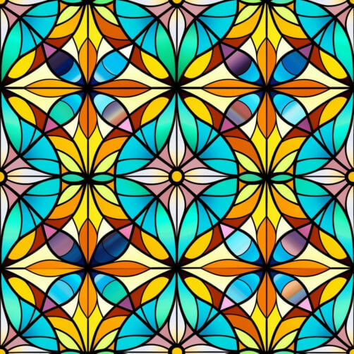 Download Seamless Stained Glass Window Pattern Patterns Online ...