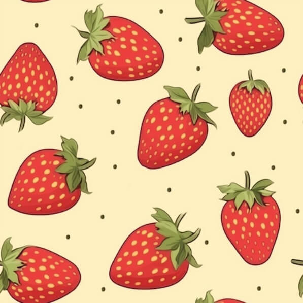 Download Seamless Strawberry Pattern for Wallpapers and Designs ...