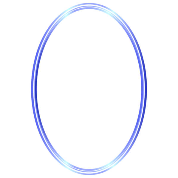 Download Mysterious Oval Frame with Blue Light Frames Online - Creative ...