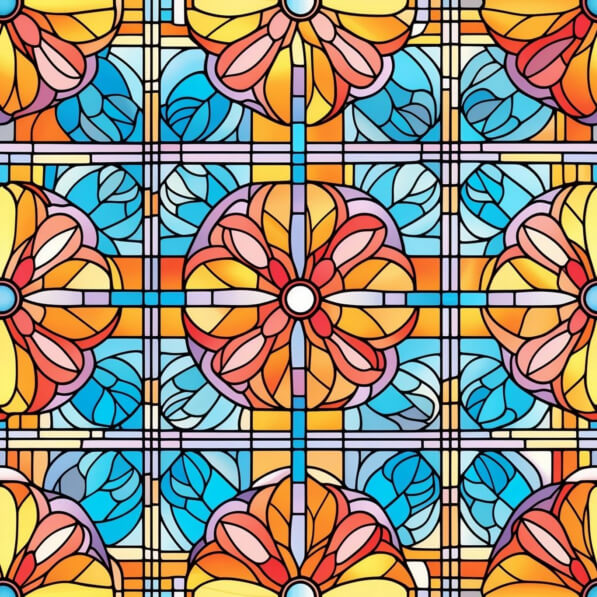 Download Seamless Stained Glass Window Pattern Patterns Online ...