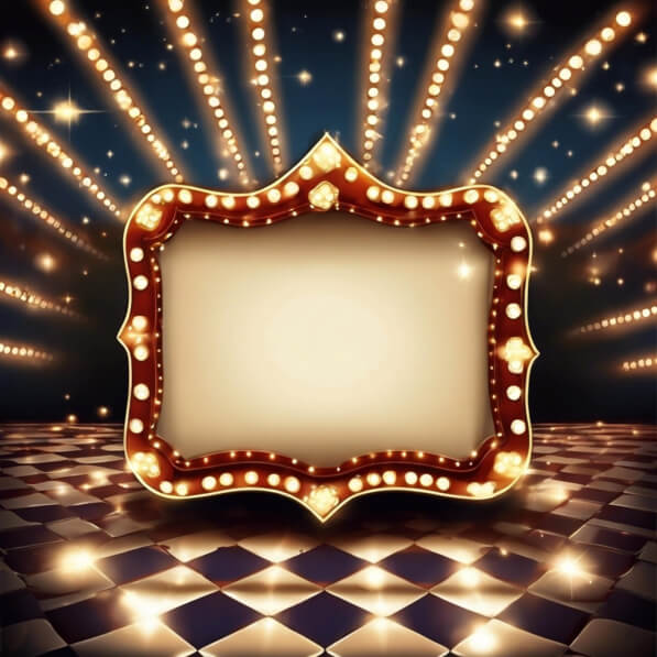 Download Glowing Marquee Advertisement Display Backgrounds Online ...