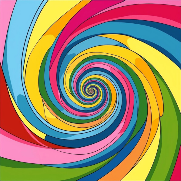 Download Colorful Spiral-shaped Design Backgrounds Online - Creative Fabrica