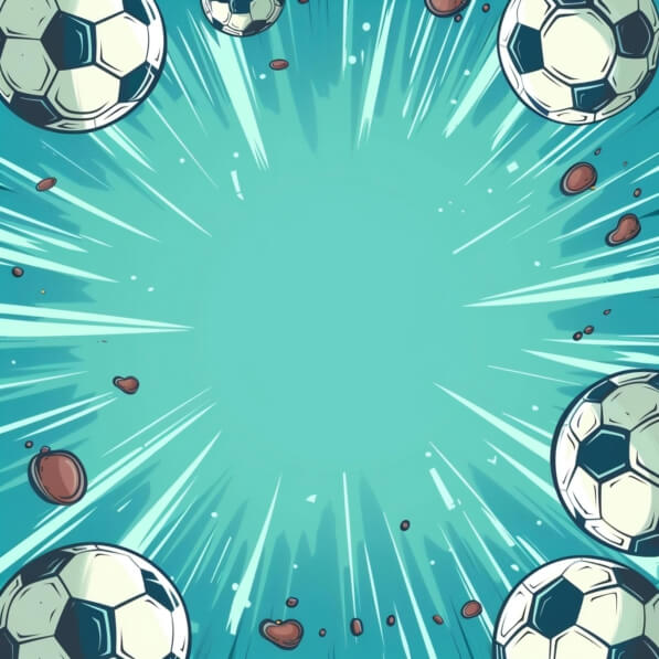 Download Pop Art Style Soccer Balls Illustration Backgrounds Online ...