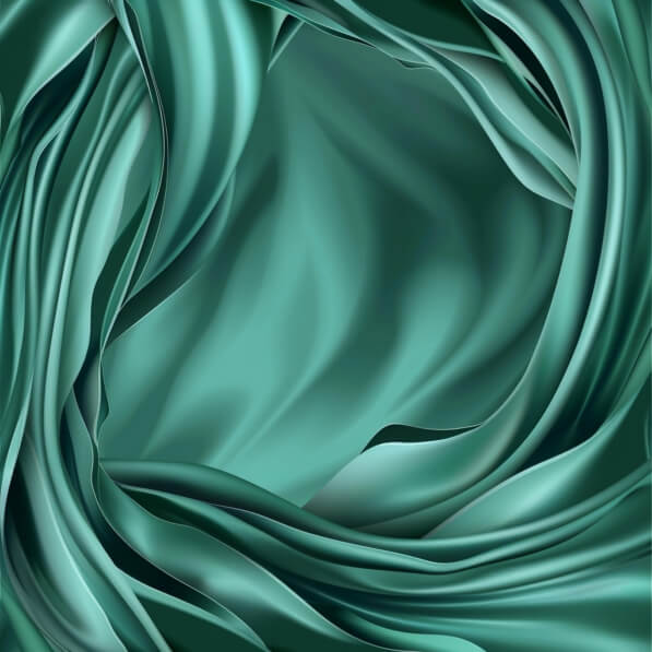 Download Green Silk Fabric Draped Around Oval Shape Backgrounds Online ...